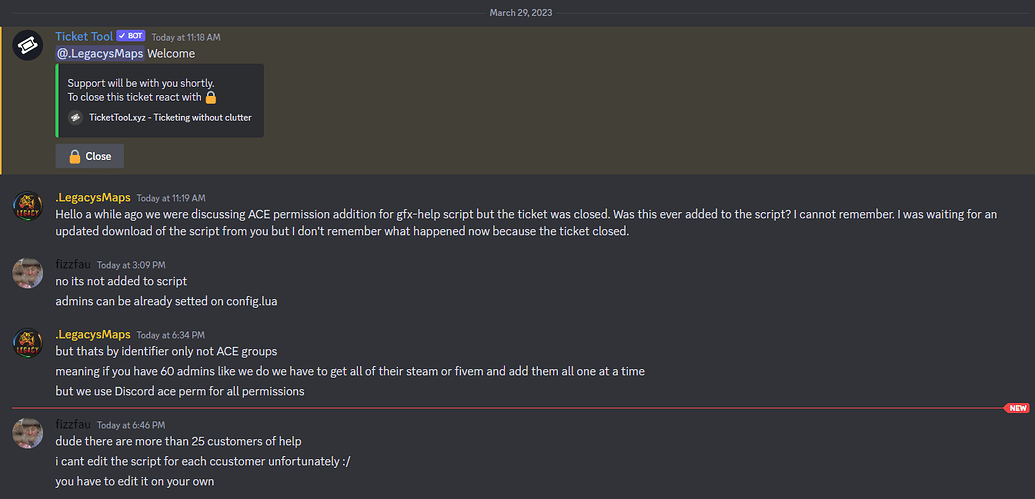 [PAID] Advanced Help&Ticket System - FiveM Releases - Cfx.re Community