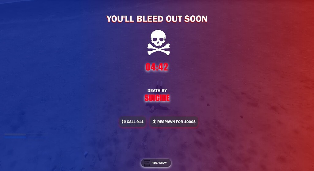 [PAID] [ESX & QB] Ps-DeathScreen - FiveM Releases - Cfx.re Community