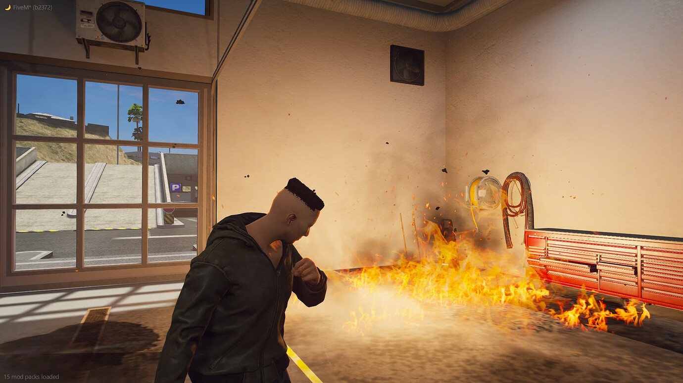 Firefighter SCBA System - With realistic smoke breathing - [Paid ...