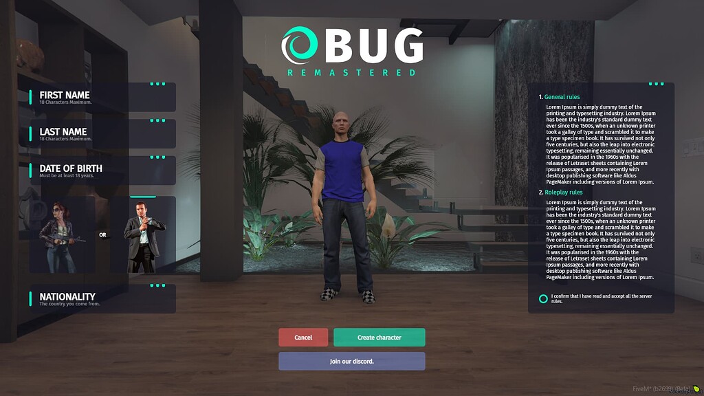 [ESX/QBCore] Identity (Character Creation script with Discord Slots) - FiveM Releases - Cfx.re ...