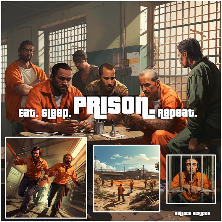 Prison Life - Immersive Prison Script - FiveM Releases - Cfx.re Community