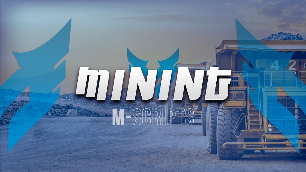 [QB/ESX] - m-Mining V2 - Multiple Locations - Illegal Mining - Crafting - FiveM Releases - Cfx ...