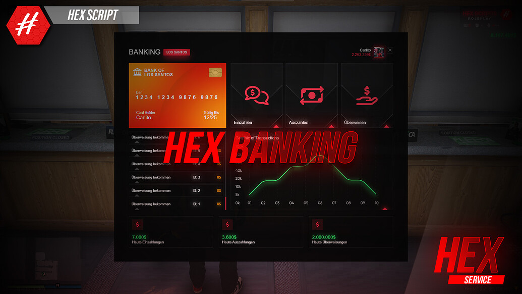 [RELEASE] Hex Banking - FiveM Releases - Cfx.re Community