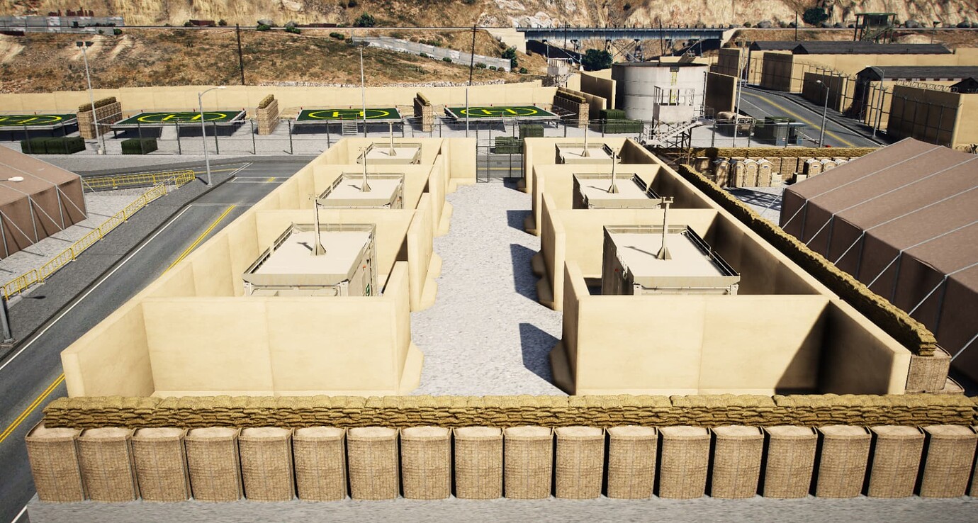 Massive Military FOB "Honker Hill" | FiveM Map - FiveM Releases - Cfx ...