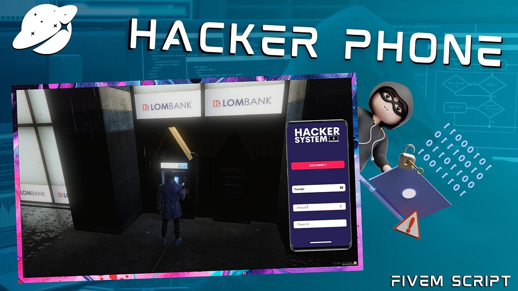 Hacker Phone [QB/ESX][PAID] - FiveM Releases - Cfx.re Community