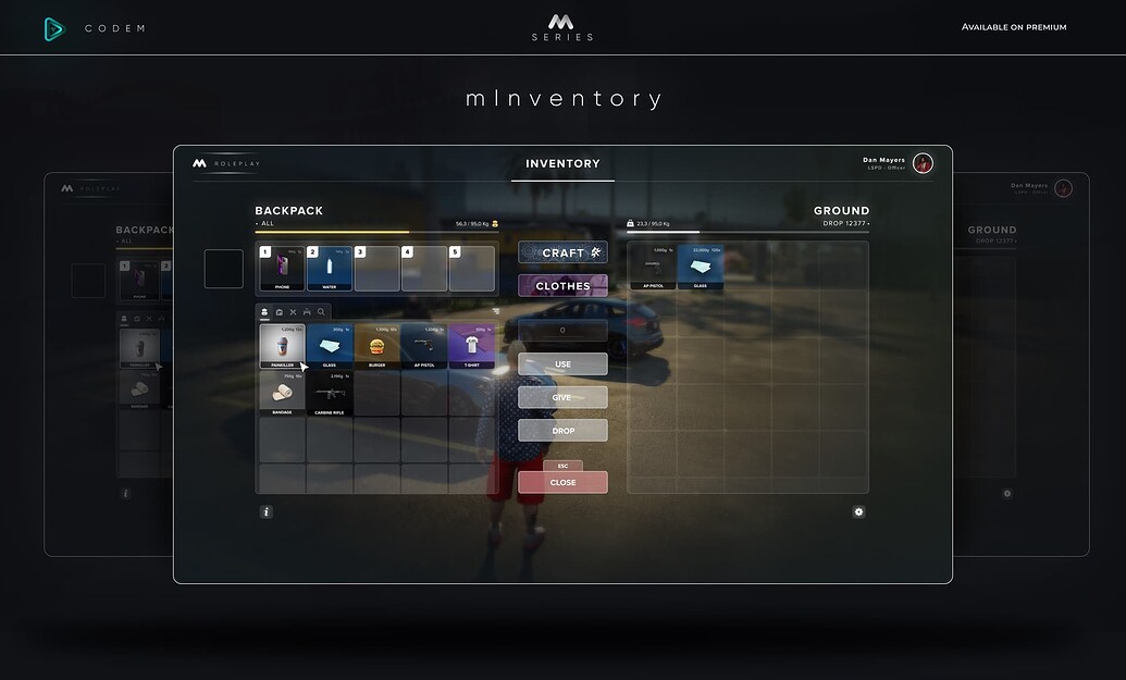 CodeM mInventory ( Advanced Inventory System ) - FiveM Releases - Cfx ...