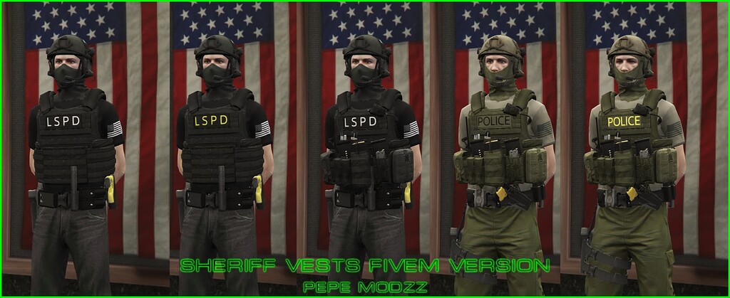 [Release] [PAID] Police Vests Textures Pack - FiveM Releases - Cfx.re ...