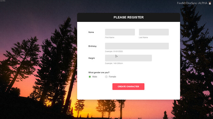 [Release][ESX] Character Registration | Another UI Design [esx_identity ...