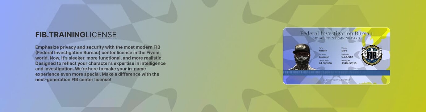 Modern ID Card Script - FiveM Releases - Cfx.re Community