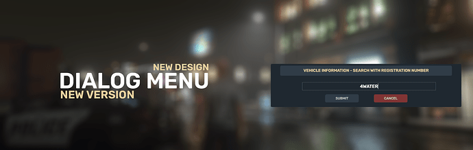 [ESX] Dialog Menu [Redesign] - FiveM Releases - Cfx.re Community