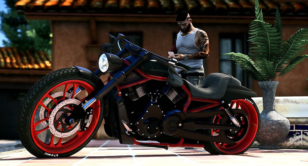 [PAID] Harley Davidson "Lowbar" V-Rod - FiveM Releases - Cfx.re Community