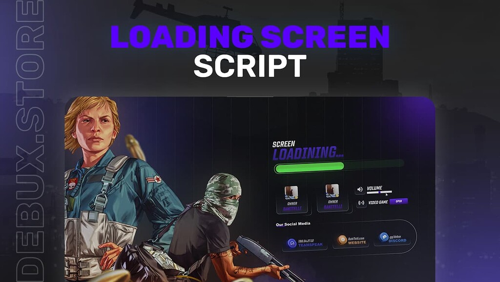 [PAID] Loading Screen (Mini Game) - FiveM Releases - Cfx.re Community