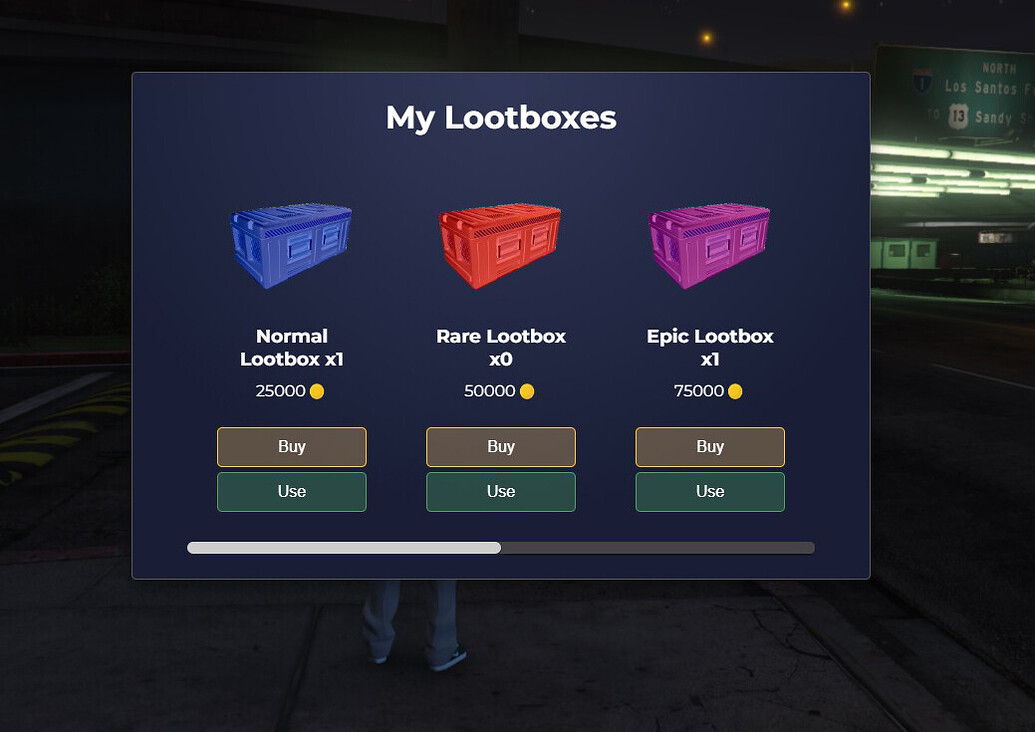 💰 [ESX][QB] XeX Lootbox / Crates / Mystery boxes - Roulette system like ...