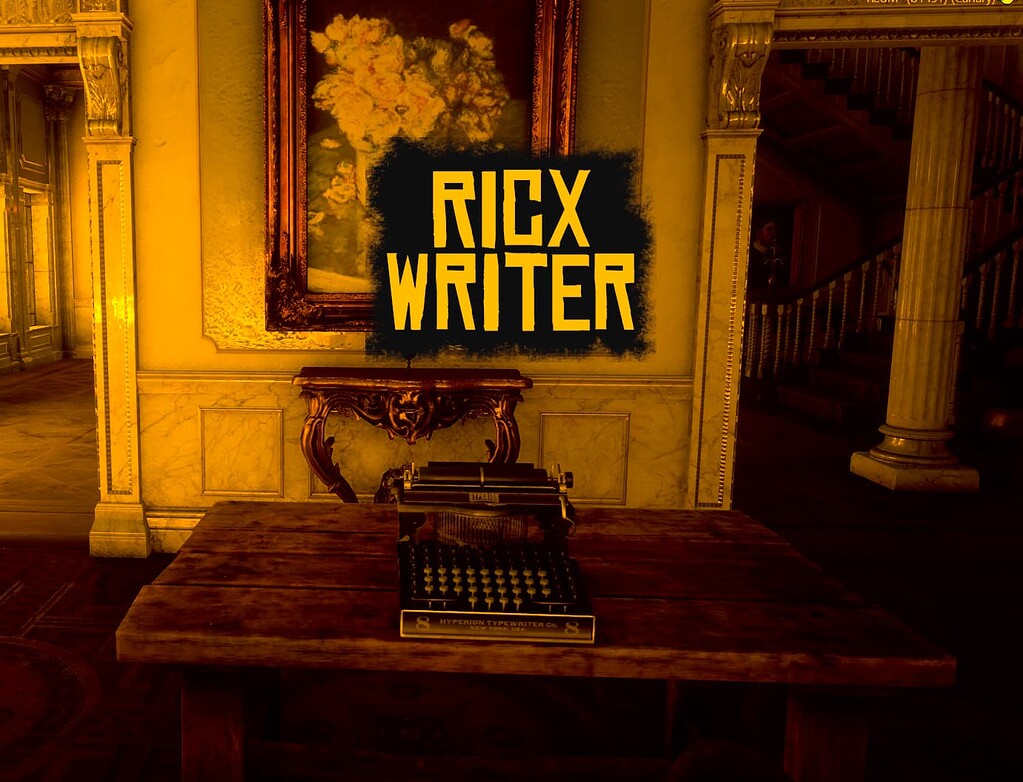 [PAID] [RedEM:RP] RicX Writer - RedM Releases - Cfx.re Community