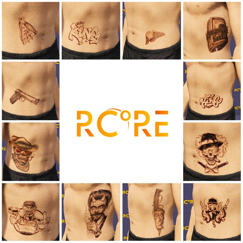 [ADDON] Gangster Tattoo Pack - RCore Tattoo - FiveM Releases - Cfx.re ...