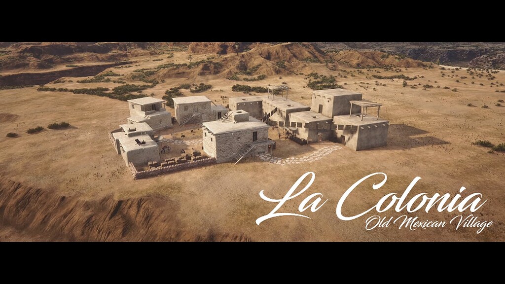 [PAID] [YMAP/SCRIPT] - "La Colonia" Old Mexican Village with talking ...
