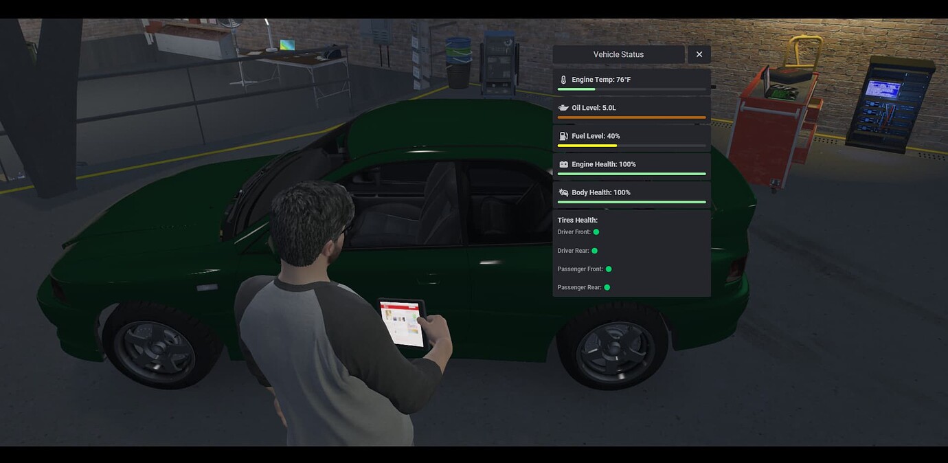 [FREE][QB | ESX | OX | ND] Simple Repair Bays & Vehicle Inspection/Status Menu - FiveM Releases ...