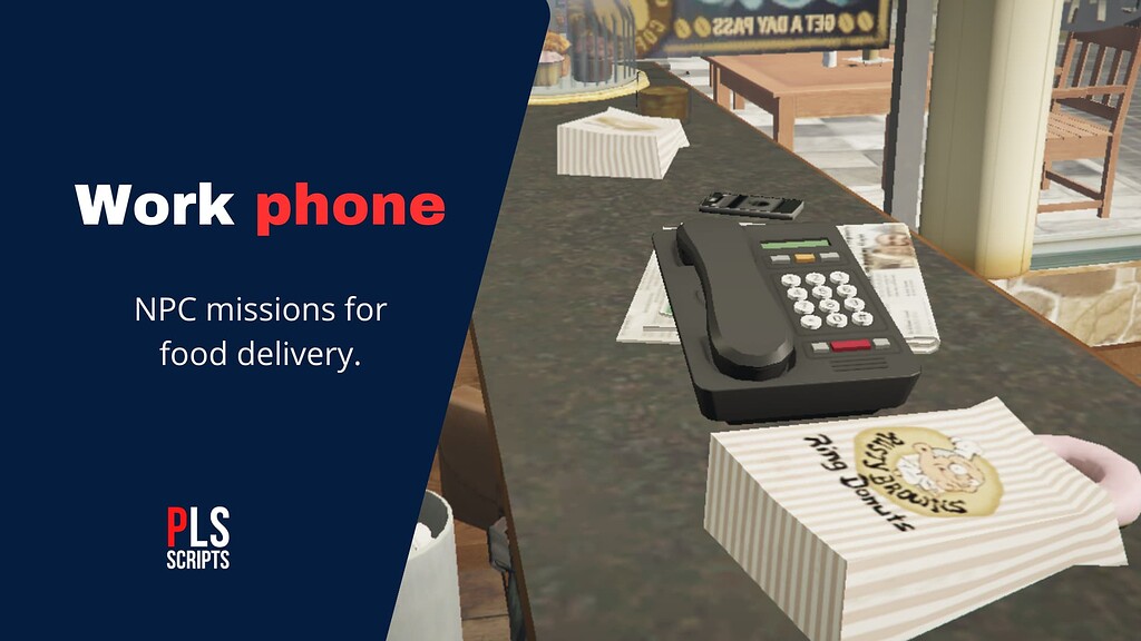 [ESX/QB/OX] Jobs calls / Food delivery - Delivery missions for ...