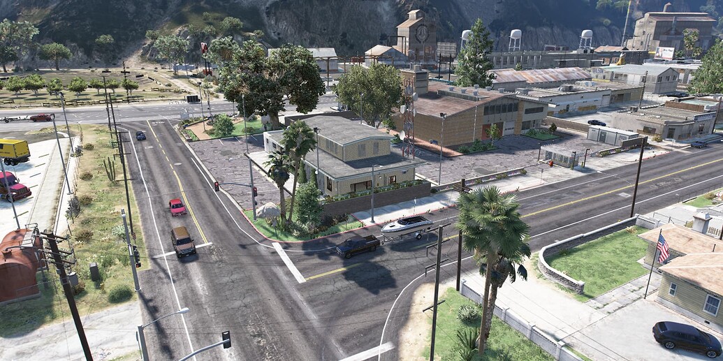 Paleto COMPLETE [Car Dealership/ Mechanic, Police Department, Fire ...