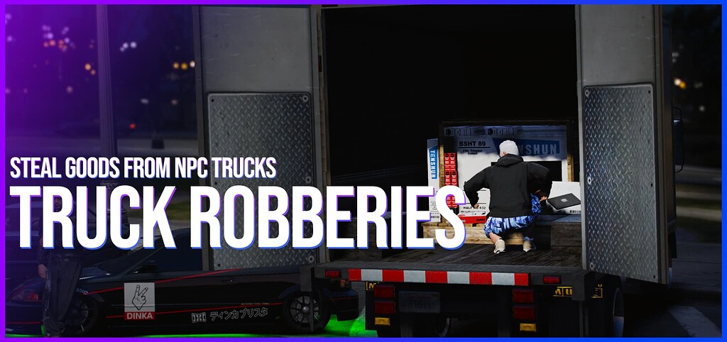 Truck Robbery [ESX + QB] - FiveM Releases - Cfx.re Community