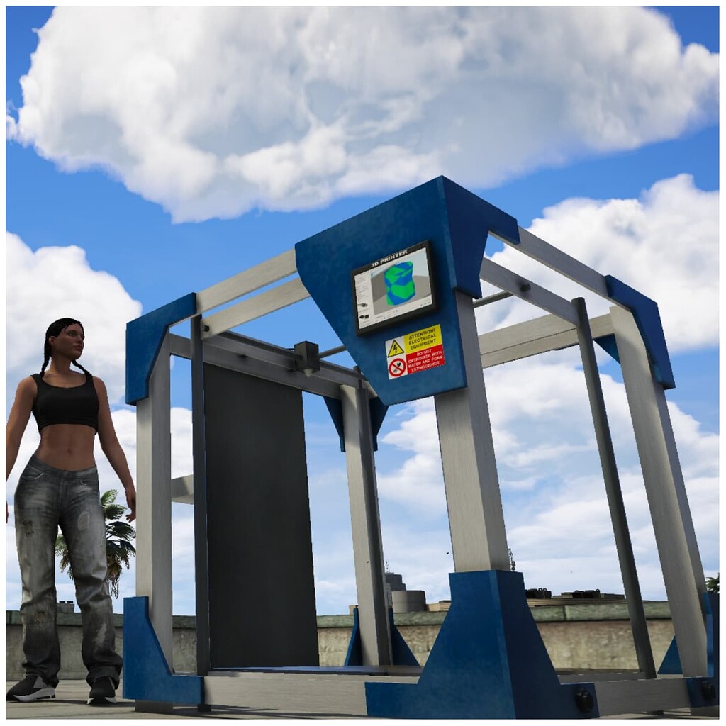 [ADDON] [PROP] 3D Printer - FiveM Releases - Cfx.re Community