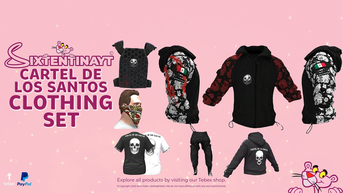 Cartel De Los Santos Clothing Set [UPDATE] - FiveM Releases - Cfx.re ...
