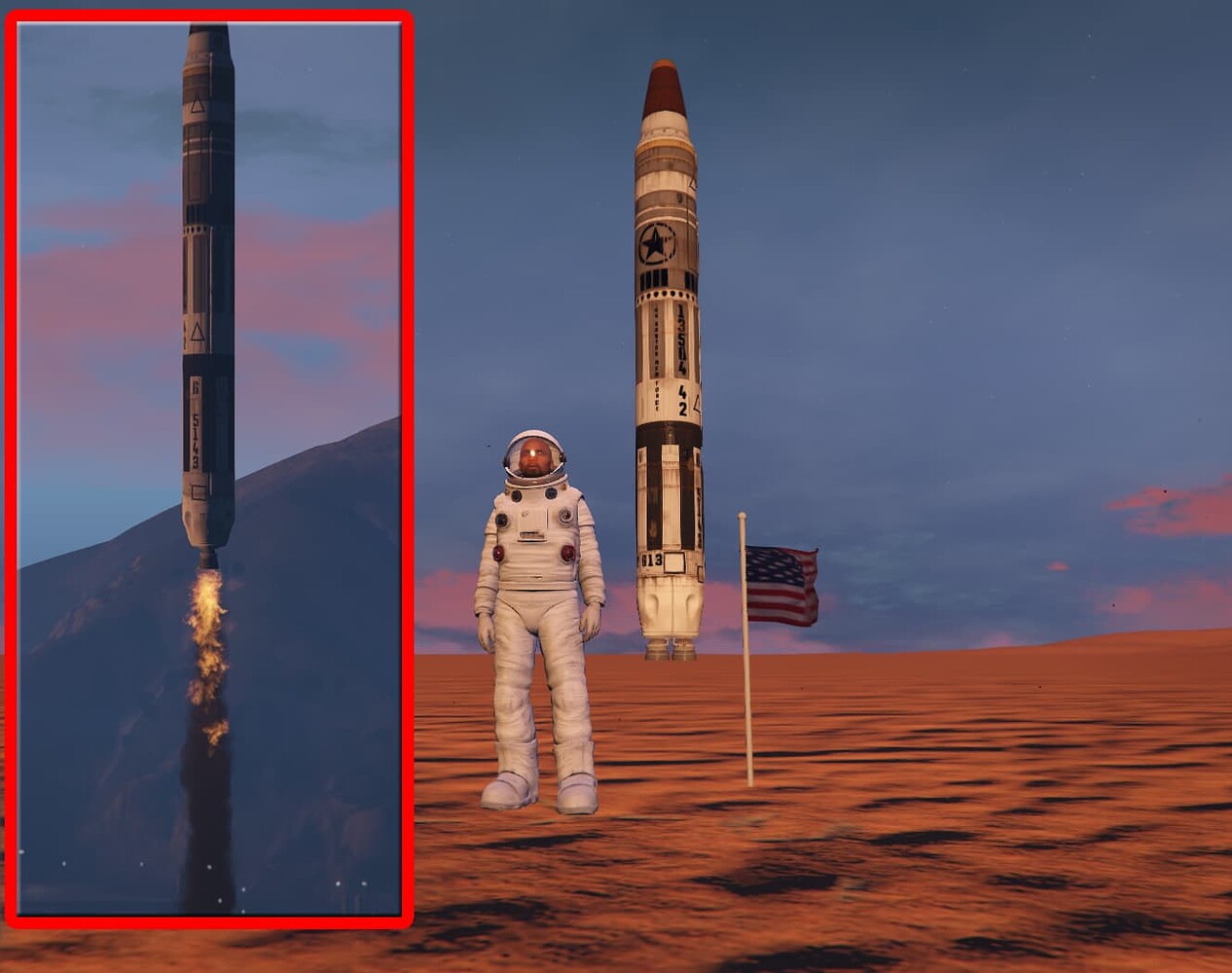 [paid] [ESX/QB-CORE] Fivem Space Travel MARS script. (travel, mining ...