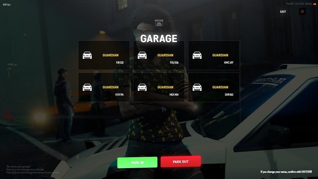 [PAID] Garage System with nice UI - FiveM Releases - Cfx.re Community