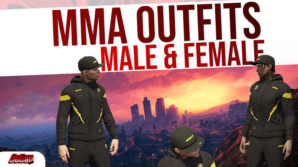 MMA Tracksuit Package - Male & Female - Template Included - FiveM ...
