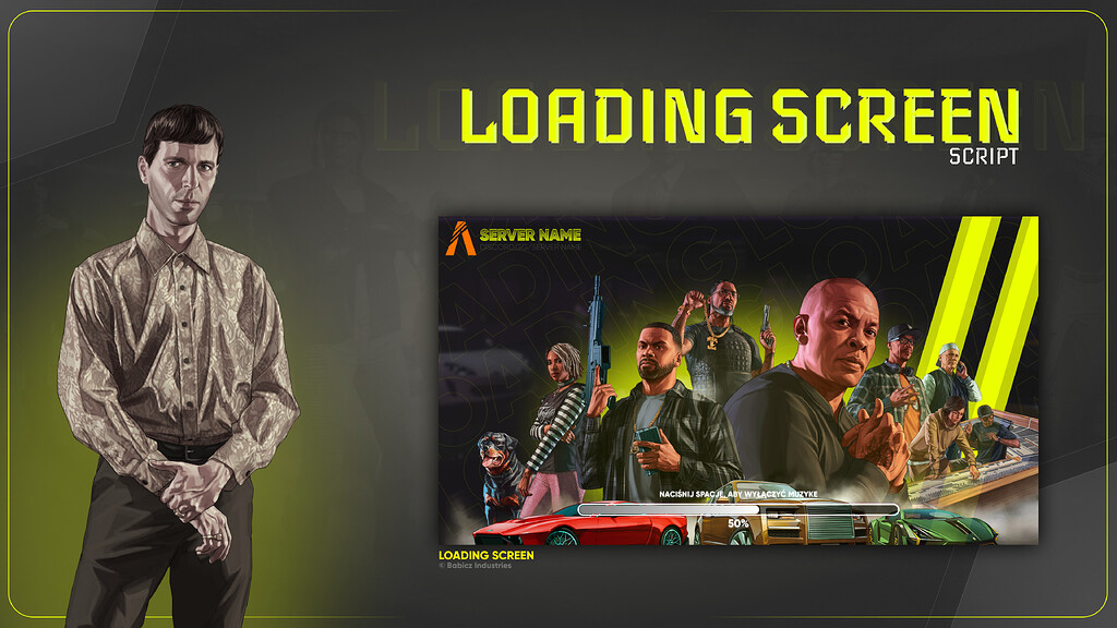 [PAID] Modern Loading Screen - FiveM Releases - Cfx.re Community