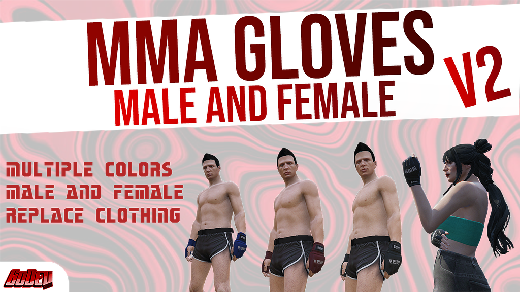 [PAID] MMA Gloves Clothing V2 - Male & Female - FiveM Releases - Cfx.re ...