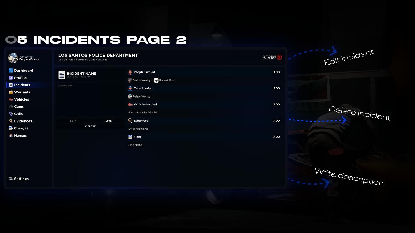 [ESX / QBCore] MGN MDT (Advanced Mobile Data Terminal) (v2.0) - FiveM ...