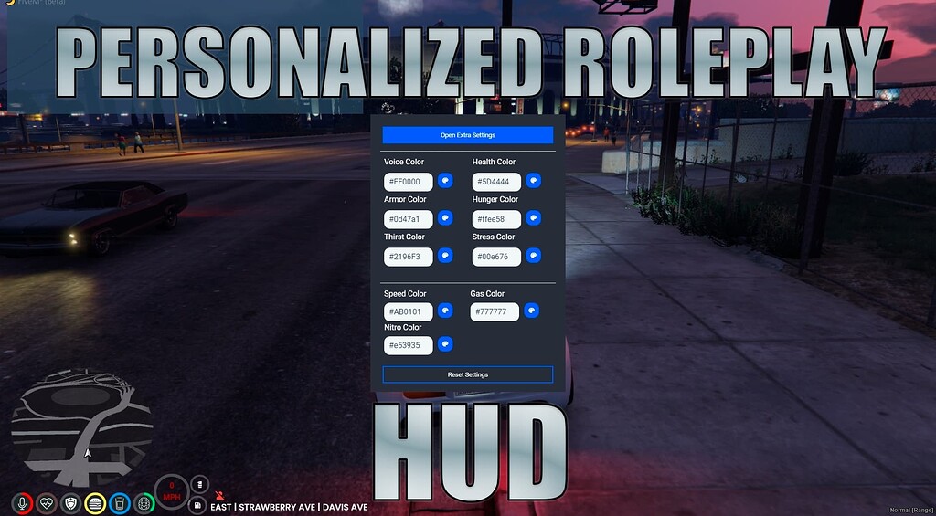 [QBCore] [ESX] Personalized Roleplay HUD - FiveM Releases - Cfx.re ...