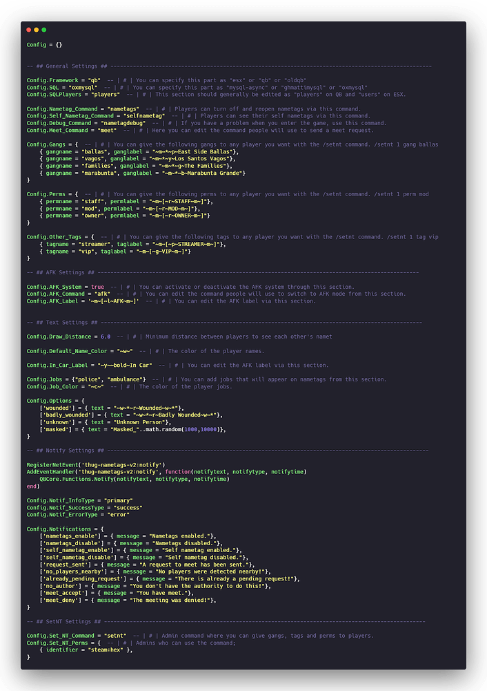 Thug Nametags V2 (SA:MP Inspired Nametag System, Meet System) [QBCore ...