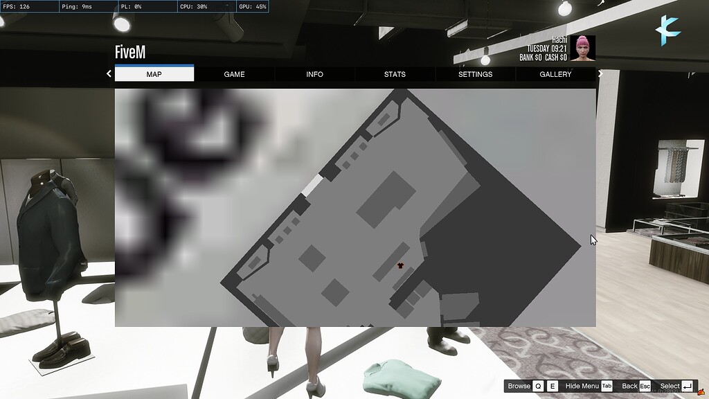 How can I disable the map if I'm in a gta default building - Discussion ...