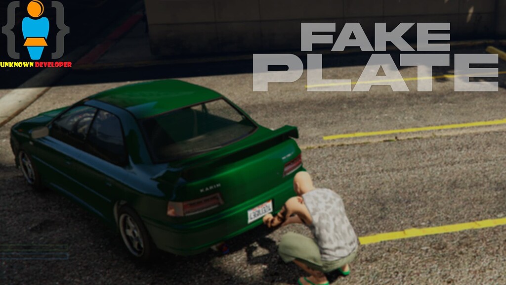 [RELEASE] Qb-Fake Plate - FiveM Releases - Cfx.re Community