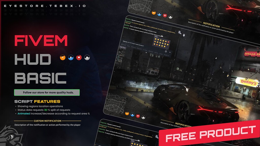 [FREE] FiveM Basic Hud Custom Notification - FiveM Releases - Cfx.re ...
