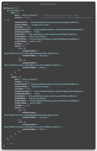 Smoking script - RedM Releases - Cfx.re Community