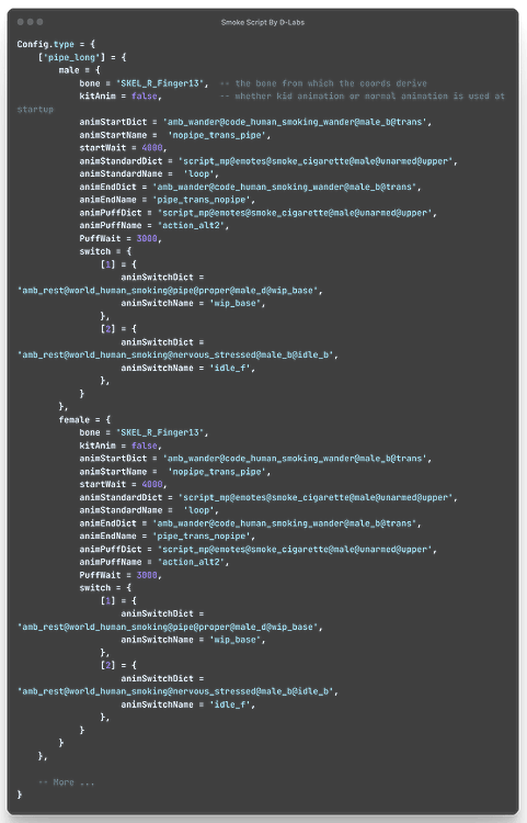 Smoking script - RedM Releases - Cfx.re Community