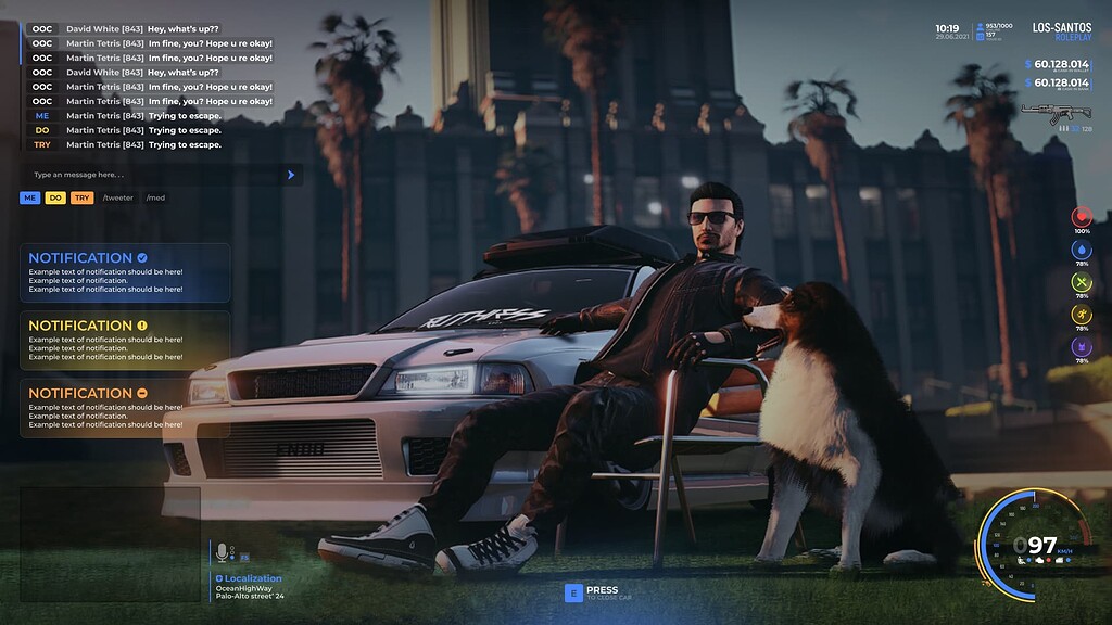 [PAID] [STANDALONE] JustHud - FiveM Releases - Cfx.re Community