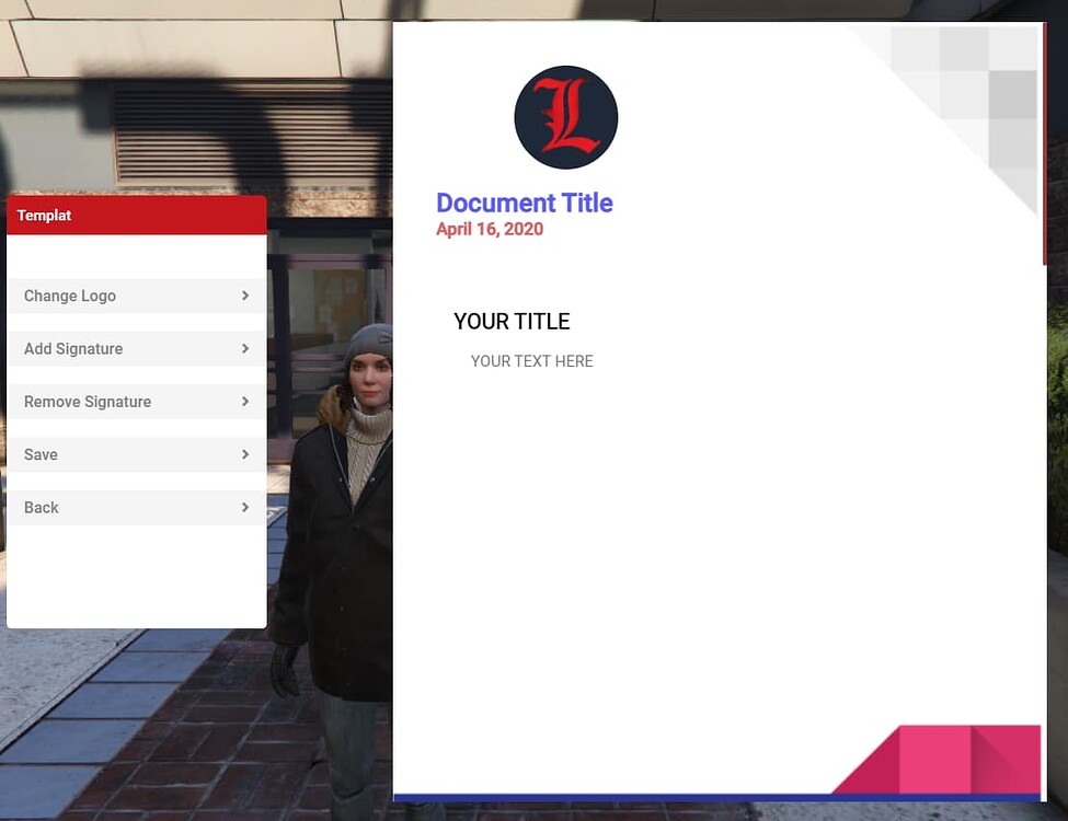 [Release] Documents System [PAID] [ESX / QBCore / VRP / Standalone ...