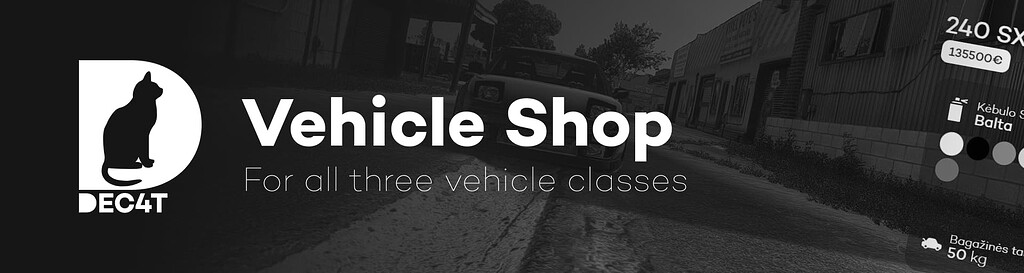 [Release] [Paid] Vehicle Shop - Releases - Cfx.re Community
