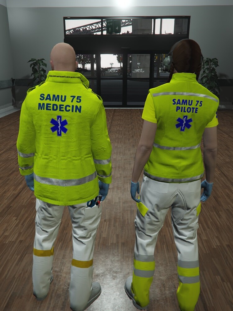 [CLOTHES] [PAID] Pack de vêtement SAMU 75 EUP / Clothing pack French ...