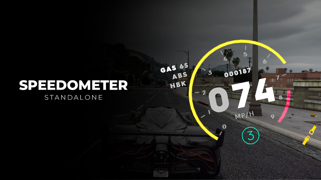 [RELEASE] [PAID] Speedometer v1.0 HUD by KlandesTino - FiveM Releases - Cfx.re Community