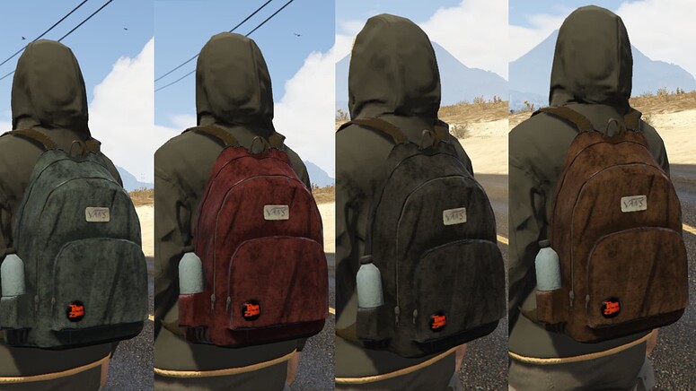 OLD SURVIVAL BACKPACK [Male and Female] - FiveM Releases - Cfx.re Community