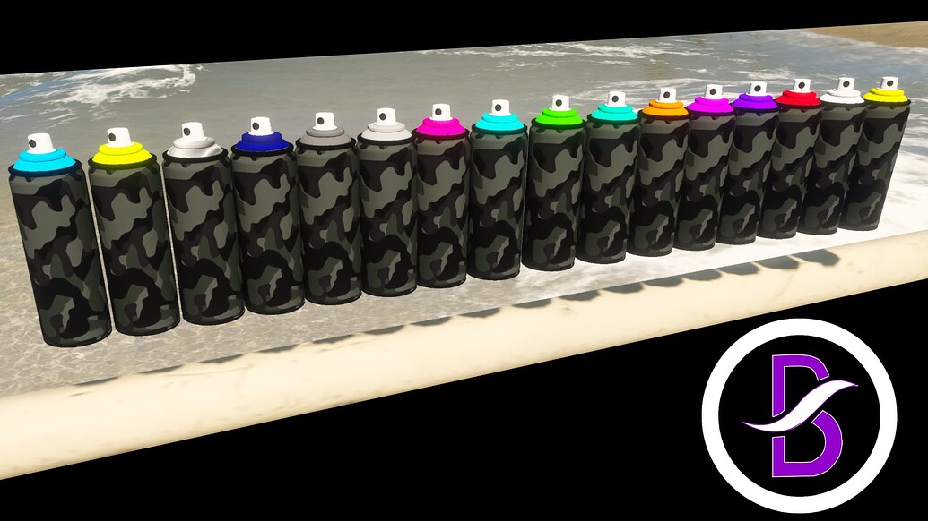 Spray Paint Cans Props | $1 - FiveM Releases - Cfx.re Community