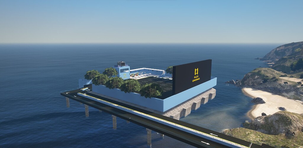 [Paid] Plex Cinemas Drive-In Theater Y-map [MLO] [UPDATED] - FiveM ...