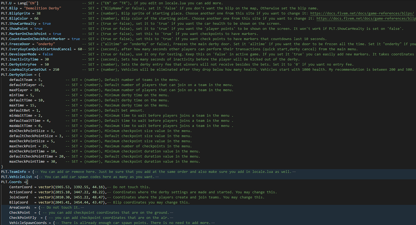 Demolition Derby , Script & Ymap - FiveM Releases - Cfx.re Community