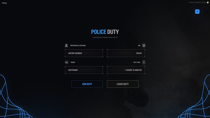 [STANDALONE] Advanced Duty System | Duty Time Saver, Easy Configure ...