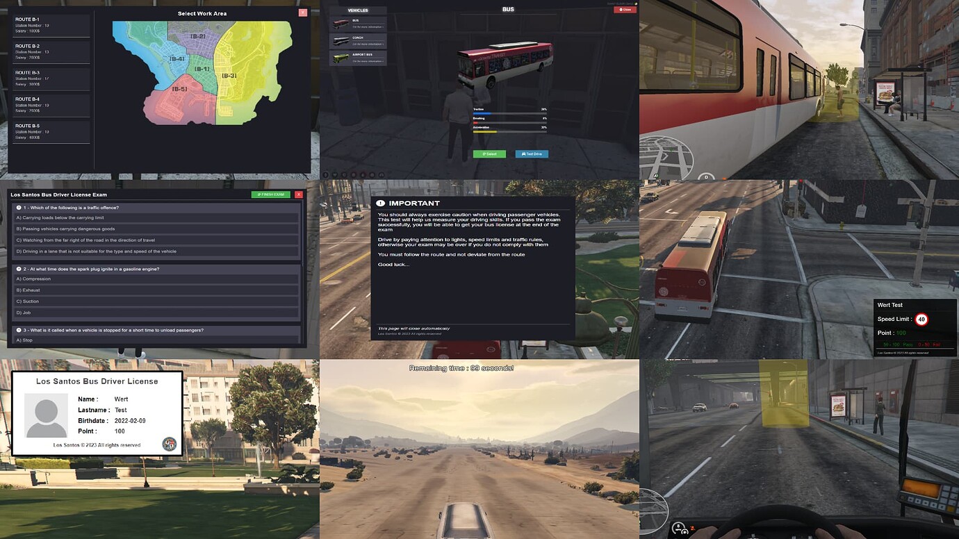 [QBCore / ESX / Qbox] Wert Bus Job - FiveM Releases - Cfx.re Community